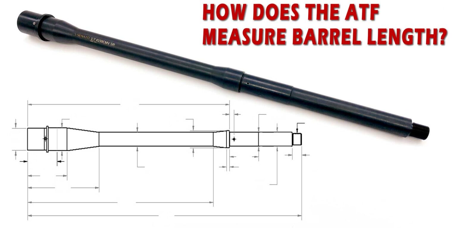 How to Correctly Measure the Length of an AR 15 Barrel - Black Rifle Depot