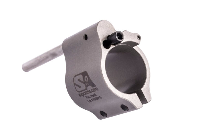 Superlative Arms .750 Adjustable Gas Block - Clamp On - Stainless Steel