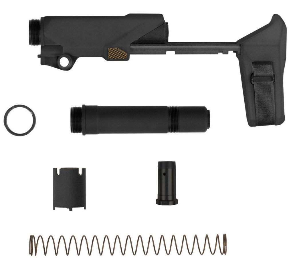SB Tactical HBPDW 5.56 Pistol Stabilizing Brace - Black - Black Rifle Depot